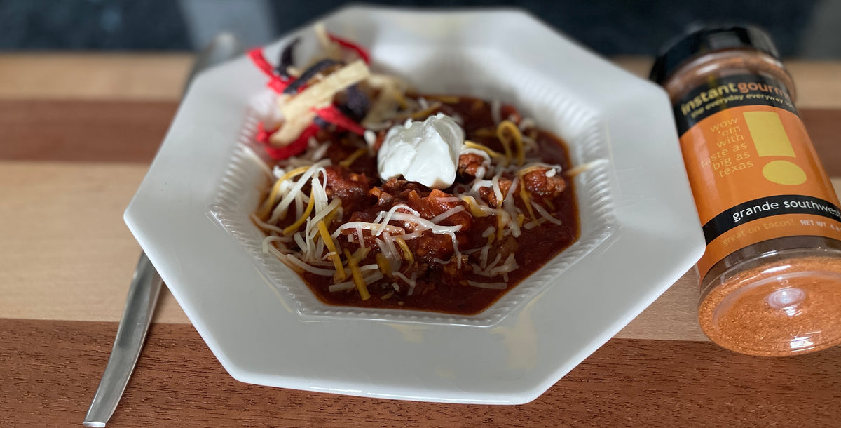 Blue Ribbon Texas Chili | Kitchen Fusions