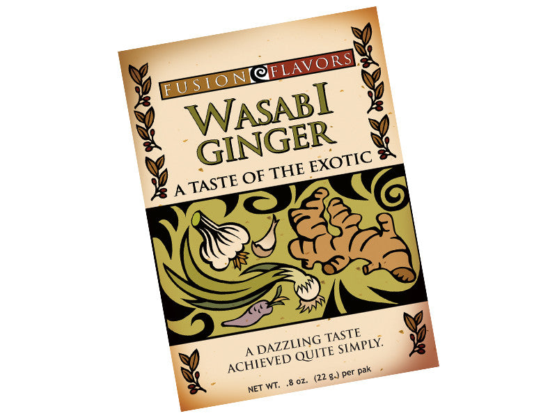 Wasabi Ginger Chip Dip & Seasoning Packet | Kitchen Fusions